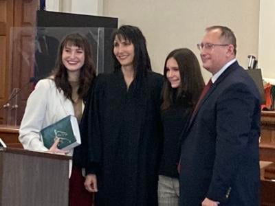 Hackenberg sworn-in as county judge | News | dailyitem.com