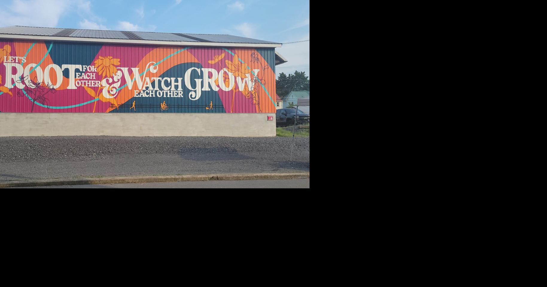 Augmented reality mural unveiled along Rail Trail in Mifflinburg | News ...