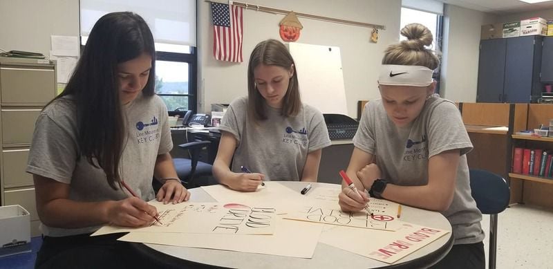 Key Club members host blood drive, other service project | Local News ...