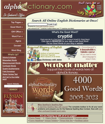 Bucknell professor introduces 4,000th word on vocabulary website ...