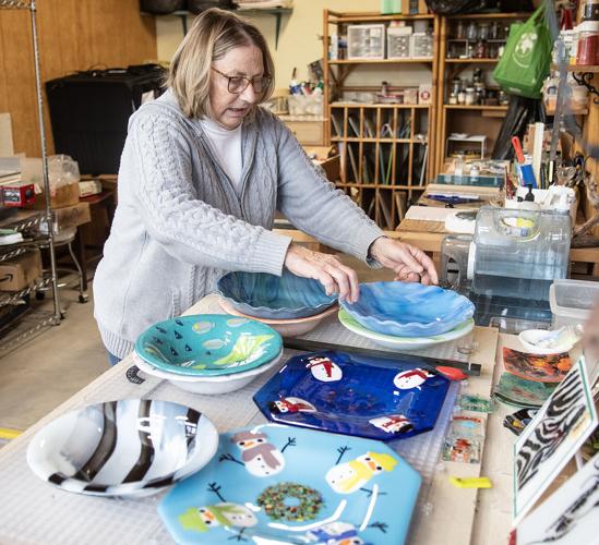 Winfield artist uses glass to create Christmas ornaments, more | News ...