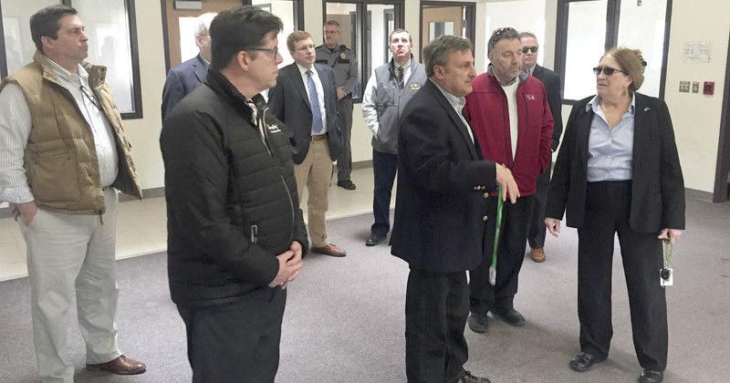 Officials Tour Future Northumberland County Prison Northumberland