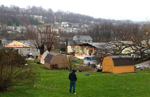 National Weather Service confirms tornado last night in western ...