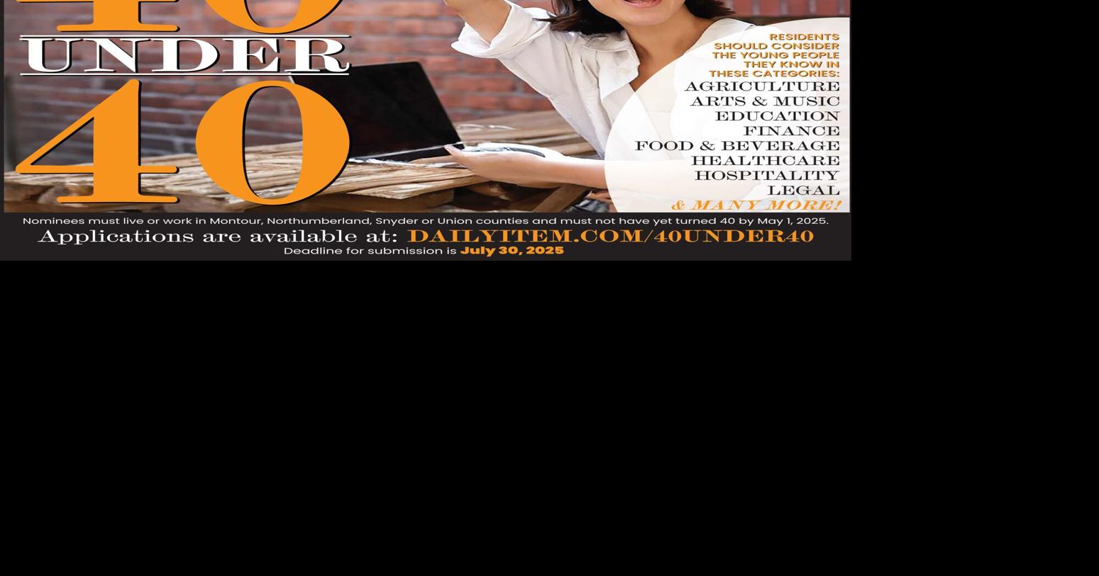 Nominate someone for Daily Item's 40 Under 40 magazine | News ...