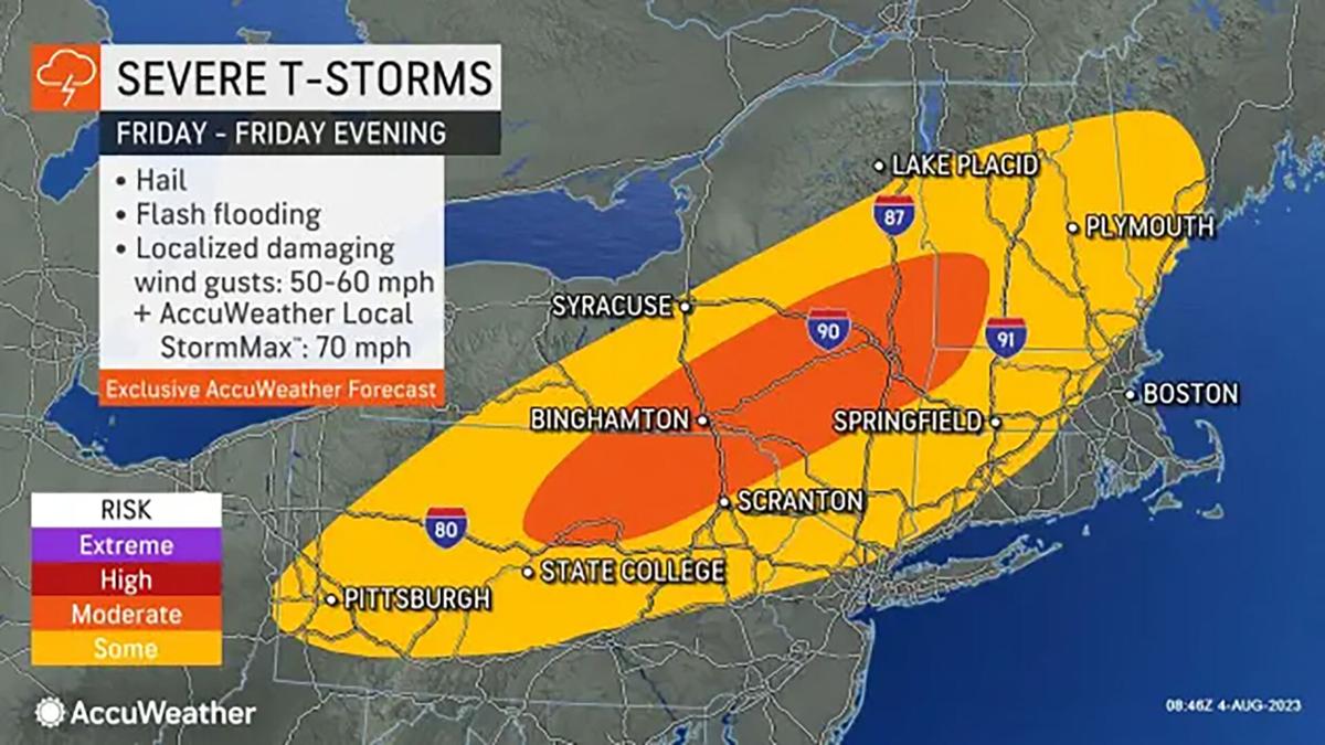 Watch out for strong thunderstorms today | News | dailyitem.com