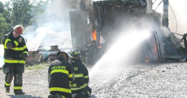 Fire kills 2 calves in Snyder County fire | News | dailyitem.com
