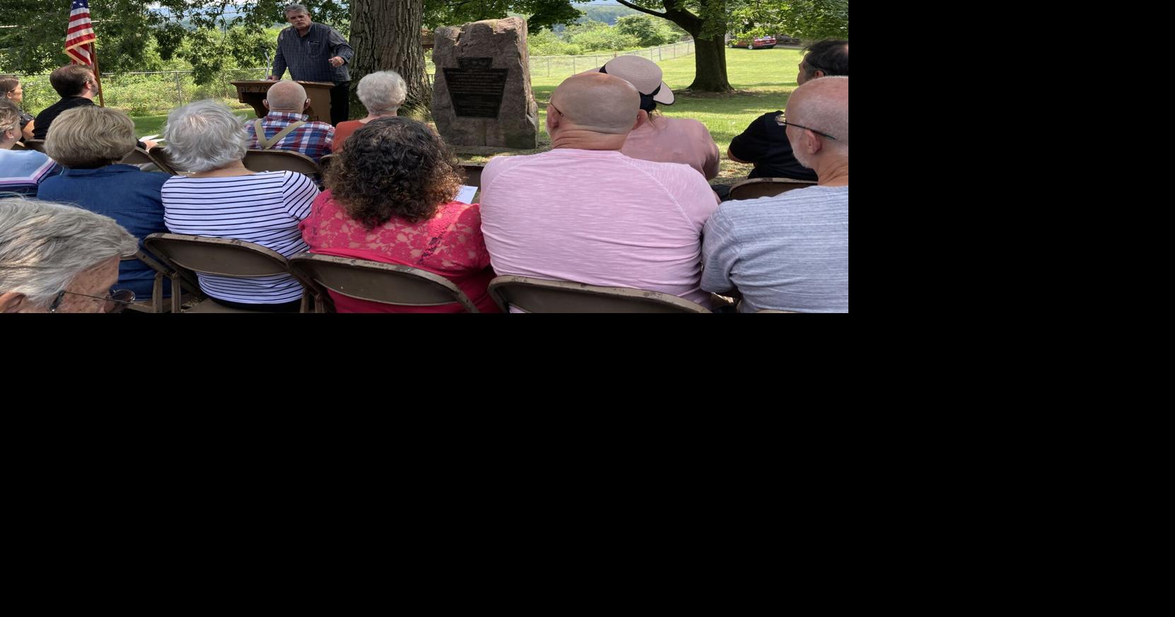 Chief Shikellamy monument rededicated in Union County | News ...