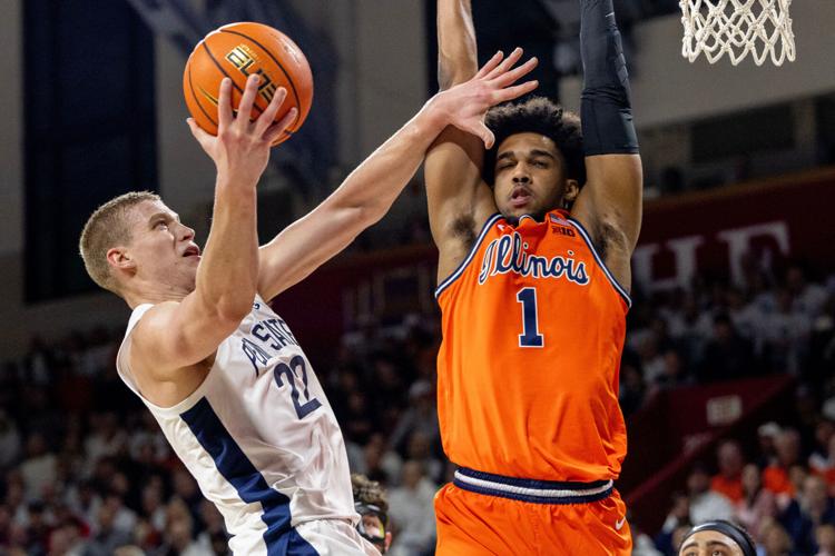Mirkovic's 13 points, 10 rebounds help No. 20 Illinois top Penn State ...