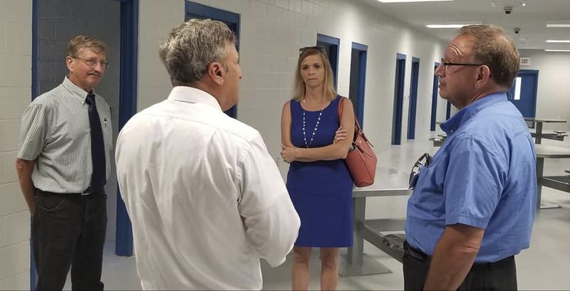 Prison opens 1,324 days after previous jail burned | Local News ...