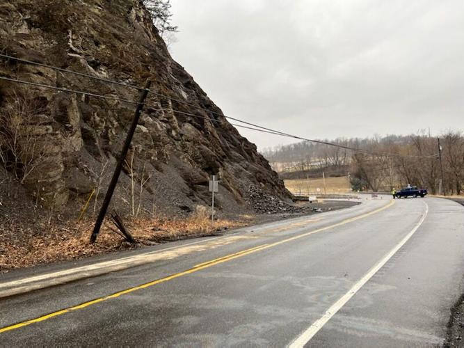 UPDATE Route 147 back open after rockslide | News | dailyitem.com