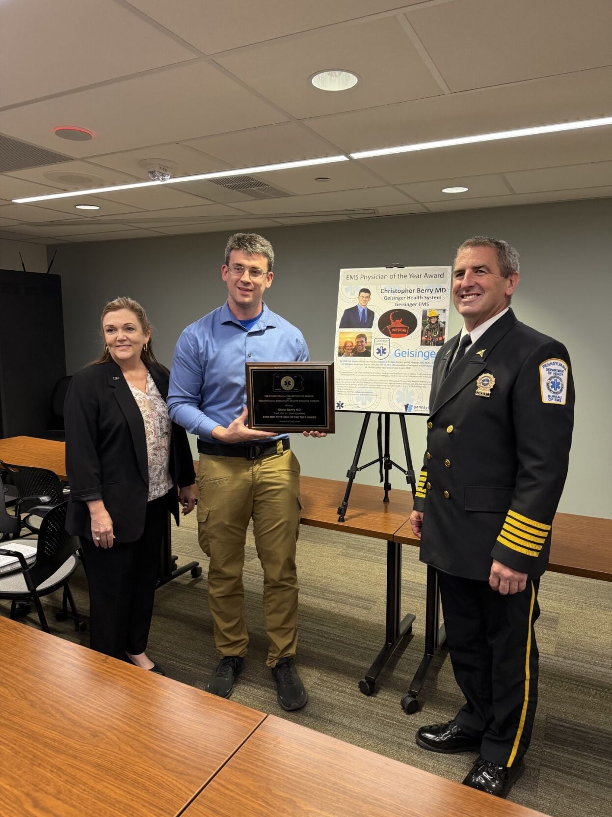 Geisinger doctor earns 2026 state EMS physician of the year award ...
