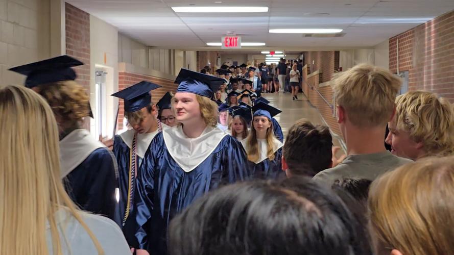 Mifflinburg Area seniors take one final walk through school hallways ...