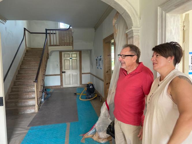 Freeburg firm uncovering years of history during Joseph Priestley House ...