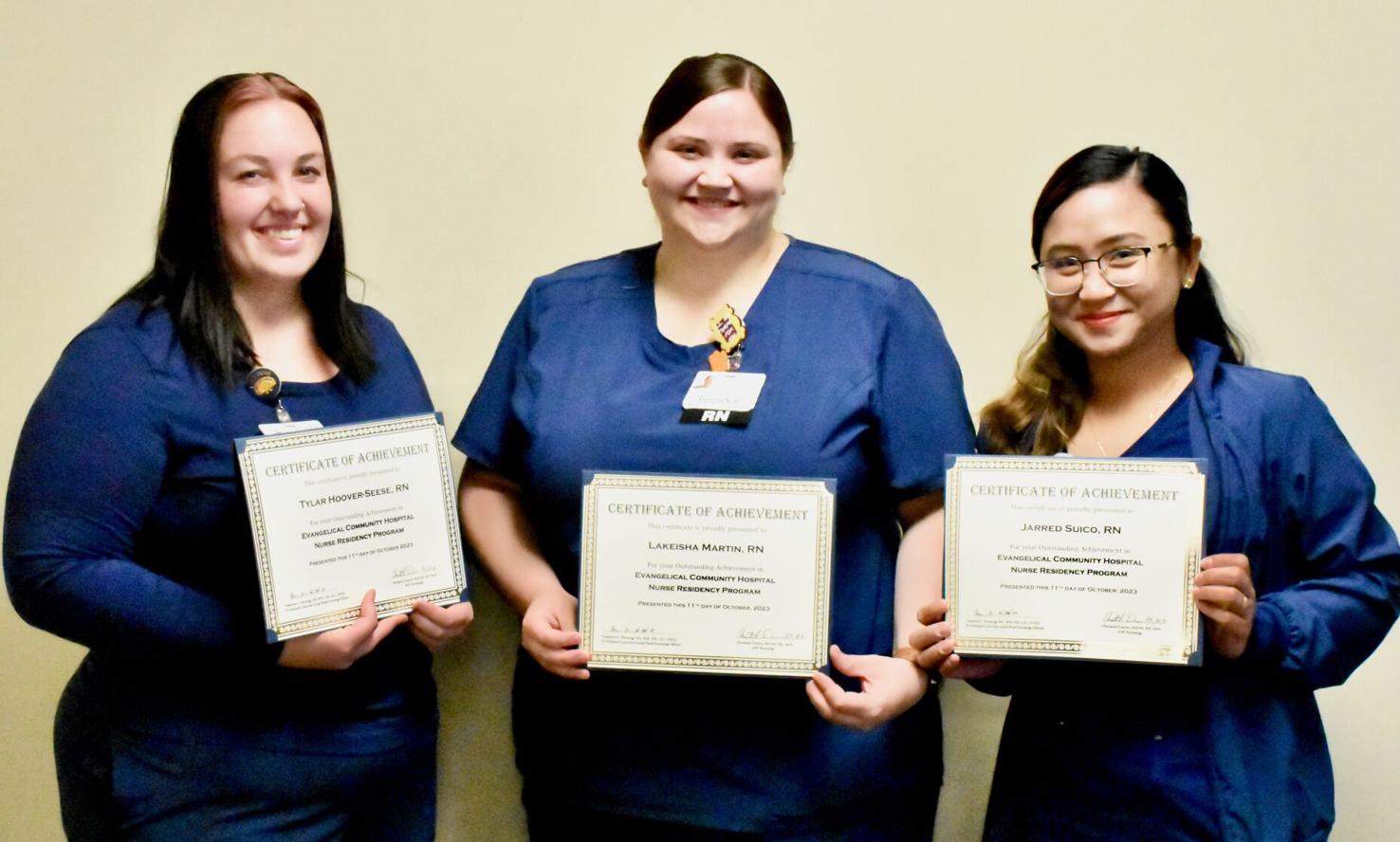 Evangelical Community Hospital graduates Nurse Residency program class ...