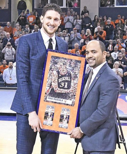 Bucknell retires No. 31 jersey of Mike Muscala | Sports | dailyitem.com