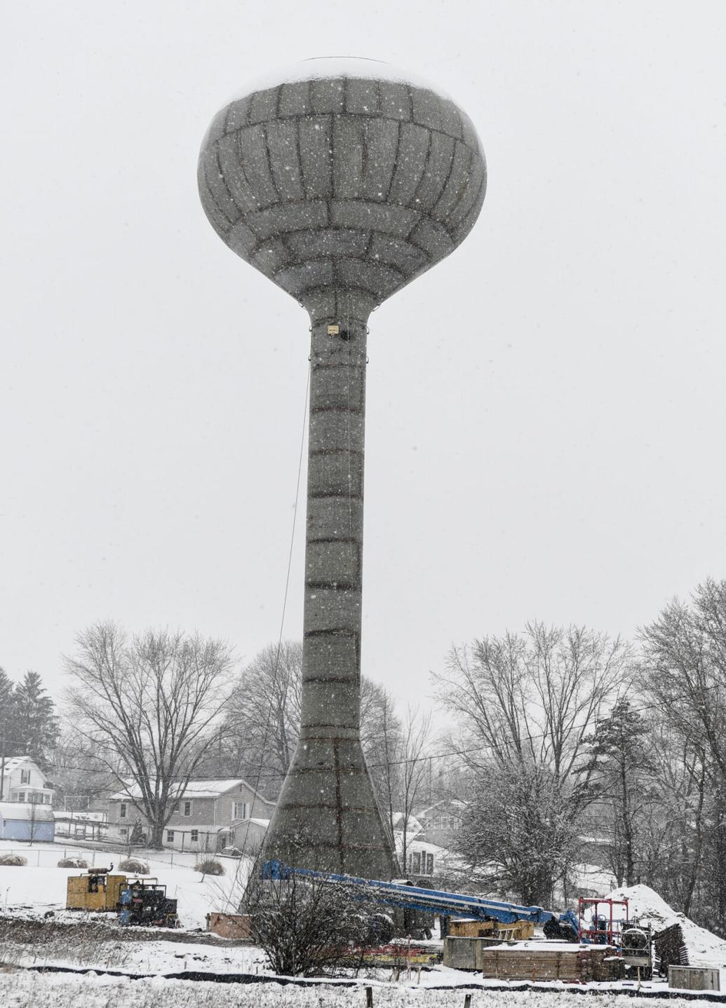 SUEZ Pa. erecting water tower in Cooper Township | The Danville News ...