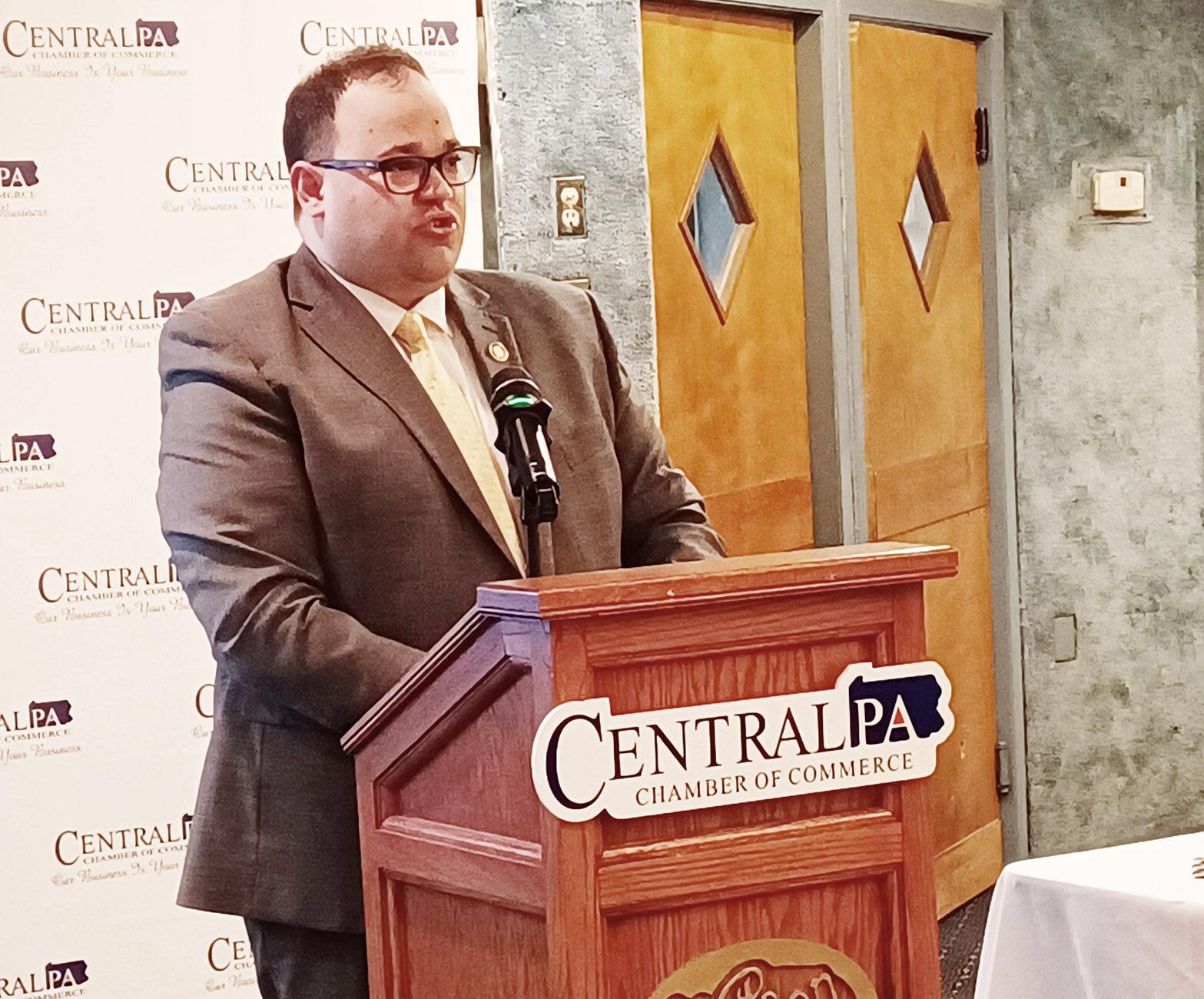 Rep. Stender addresses small business challenges at chamber meeting ...