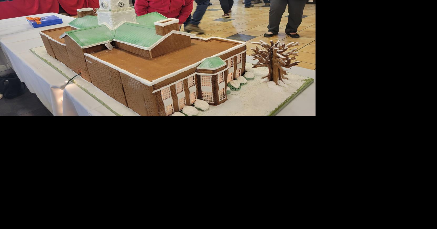 Bucknell unveils gingerbread replica of library | News | dailyitem.com