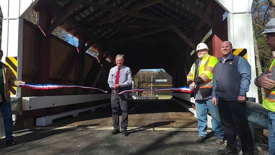 Historic Factory Covered Bridge in Union County reopened | News ...