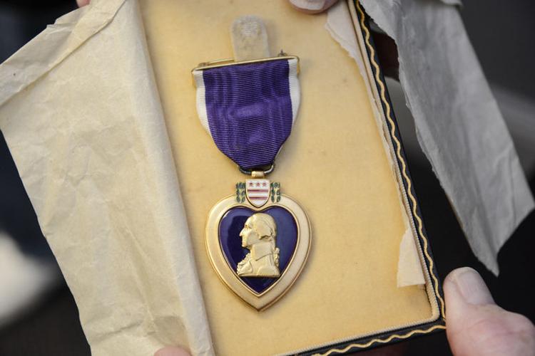 Fallen soldier's Purple Heart award given to nephew almost 75 years ...