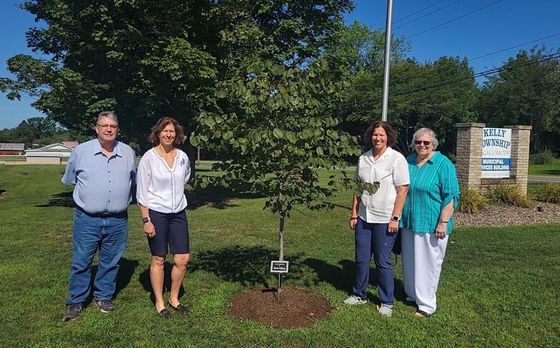 Tree dedicated at Kelly Township Municipal Building in memory of late ...