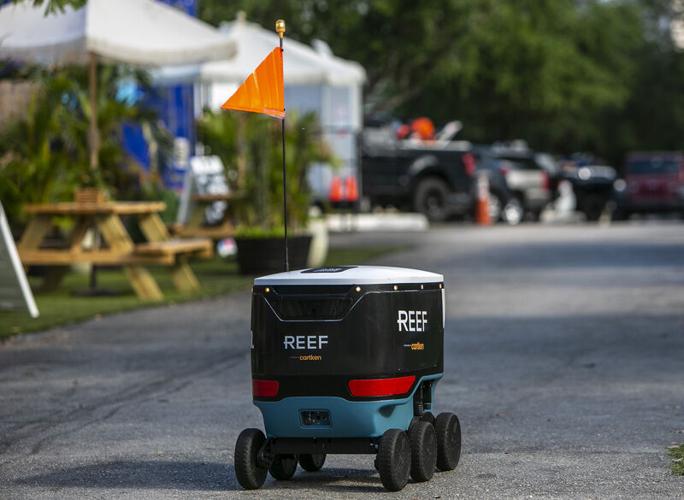Miami's REEF brings robot dinner delivery to downtown. (Tips not ...