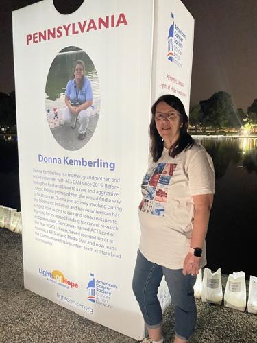 Danville woman honored for contributions to the fight against cancer ...