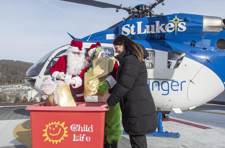 Santa makes special delivery to Janet Weis Children's Hospital via ...