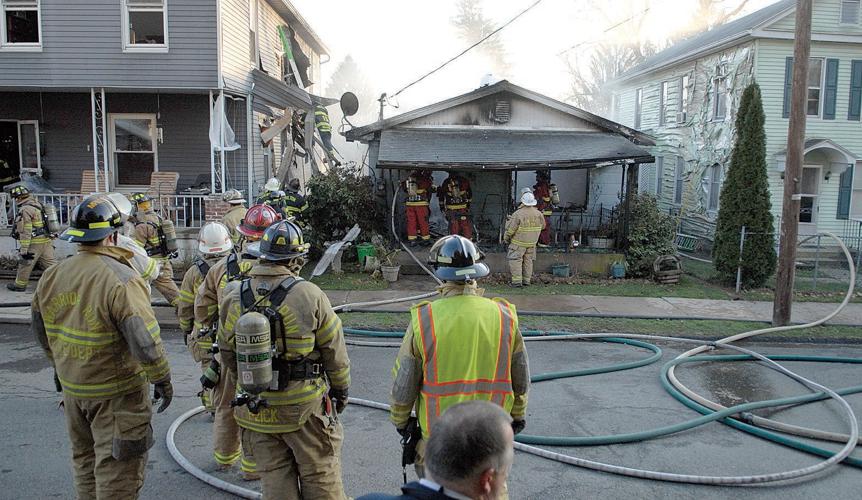 Two homeless and firefighter injured in Milton house fire | News ...