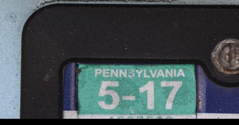 PennDOT: Motorist can choose to remove old registration stickers ...