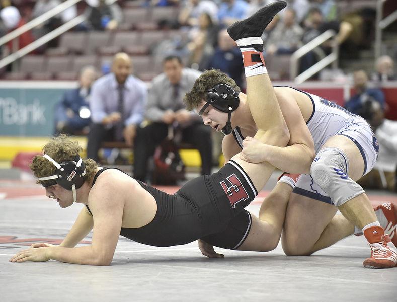 Schon seizes opportunity, wins title at 220 pounds | Local Sports ...