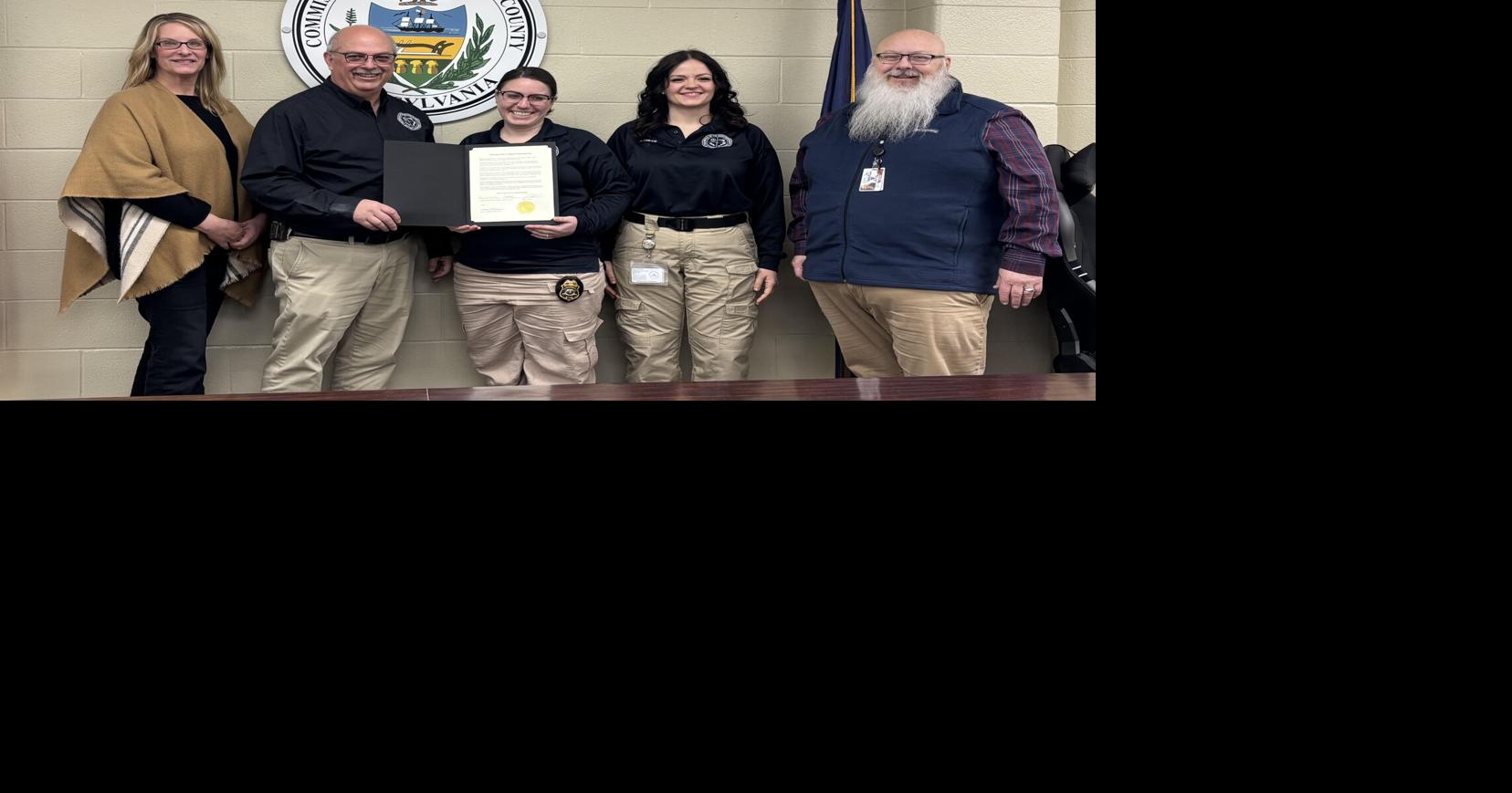 Montour County recognizes medicolegal death investigation professionals ...