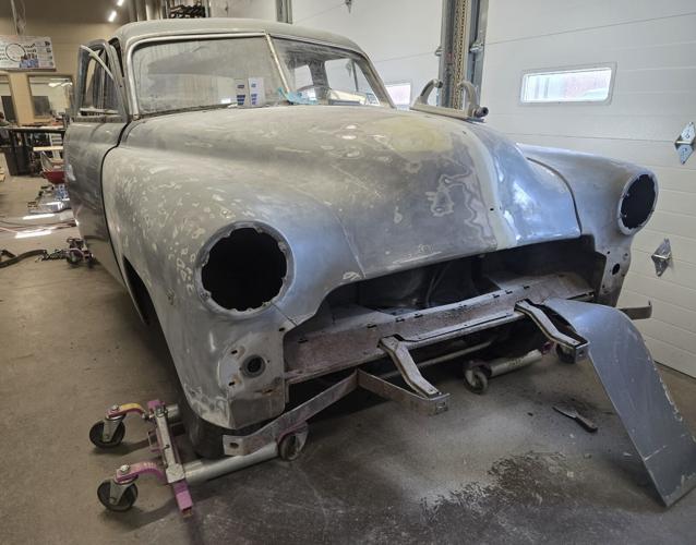 SUN Tech students restoring classic car to benefit New Berlin fire ...