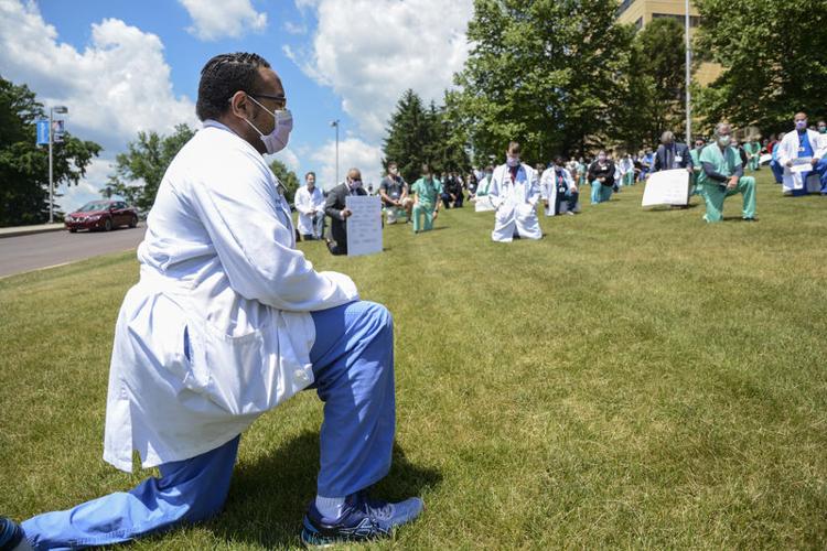 Geisinger employees host moment of silence for George Floyd | Local ...