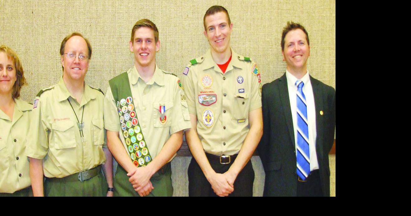 Nathan Boyle receives Eagle Award | Local News | dailyitem.com