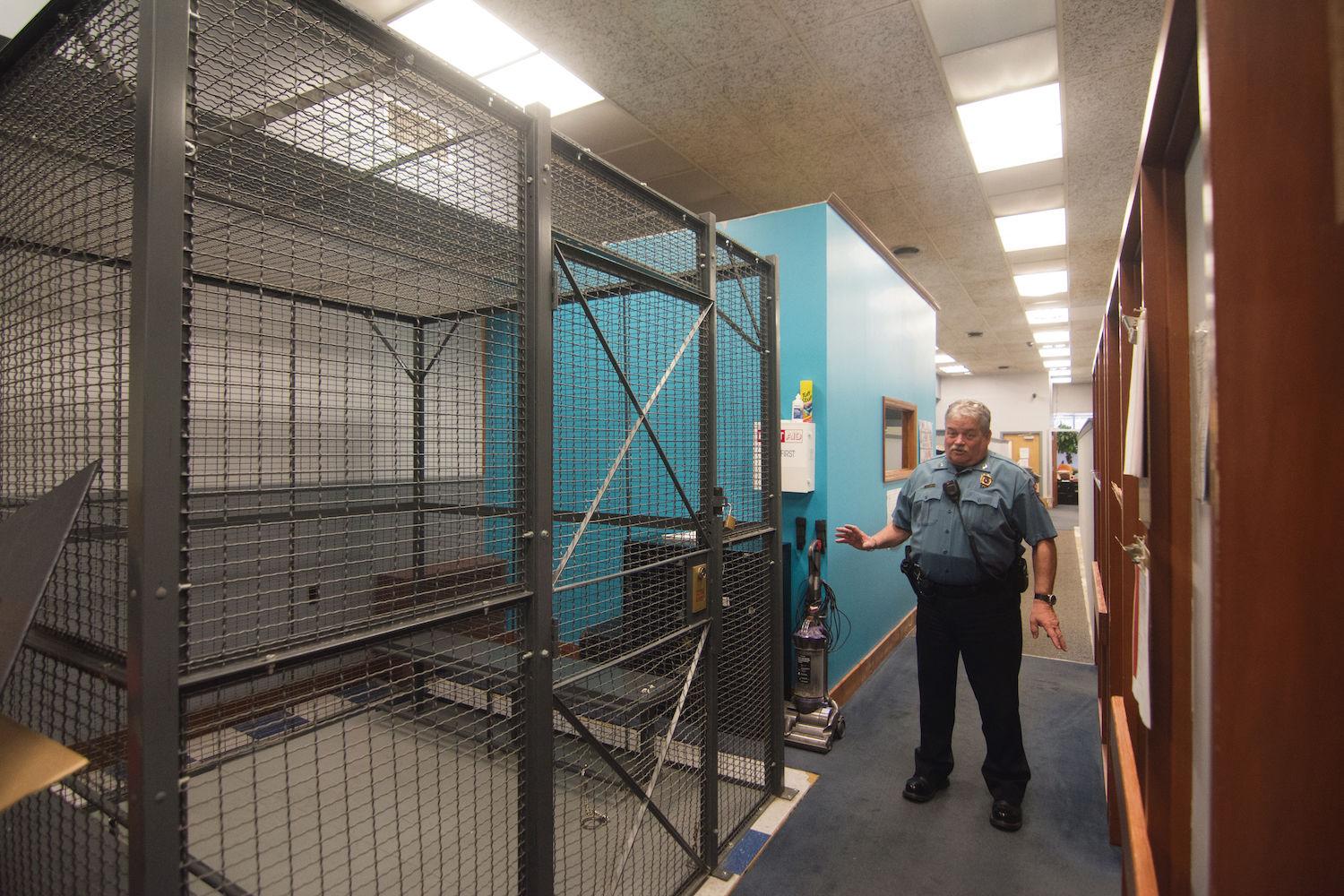 Steel cage holding cell one reason Sunbury police chief wants new ...