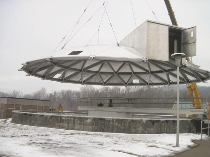 Aluminum dome to improve water quality | Local News | dailyitem.com