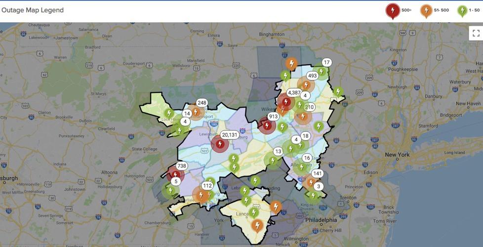 UPDATE: Crews have restored power to more than 4,500 customers; 4,000 ...