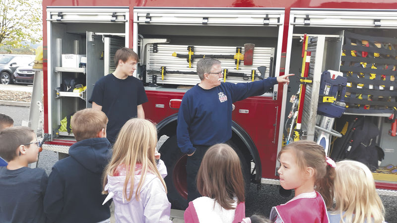 Firefighters visit schools, teach students about fire safety | News ...