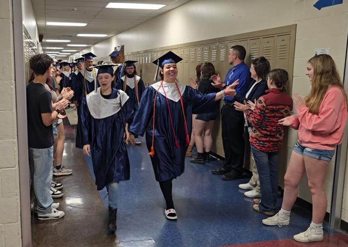 Mifflinburg Area seniors take one final walk through school hallways ...