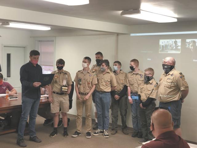 Scouts honored for service at wetlands | News | dailyitem.com