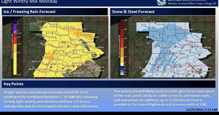 UPDATE Winter weather advisory in effect, speed limit reinstated on I80 ...