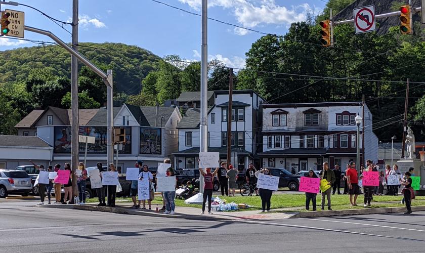 Protestors in Shamokin call for end to police brutality, discrimination ...