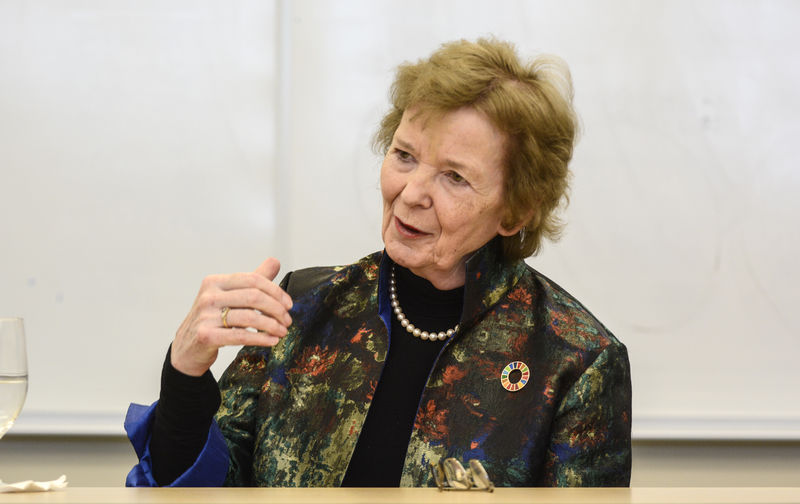 First female Irish president speaks about equality, global warming ...