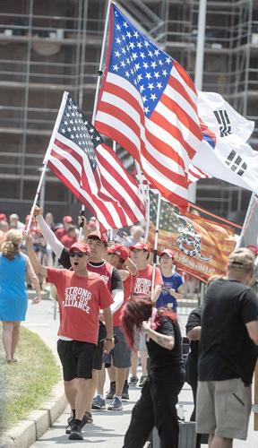 Thousands brave heat to see Trump at Harrisburg rally | Election ...