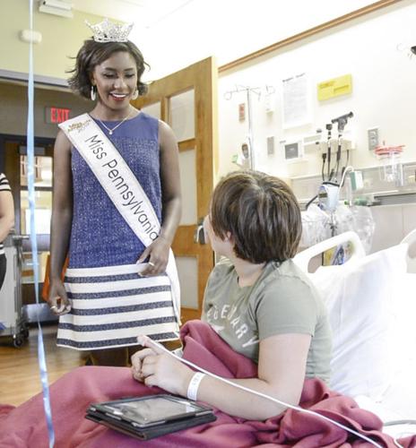 Miss Pennsylvania visits Janet Weis Children's Hospital | News ...