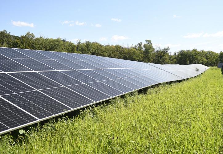 Wood-Mode reps tour solar array | News | dailyitem.com