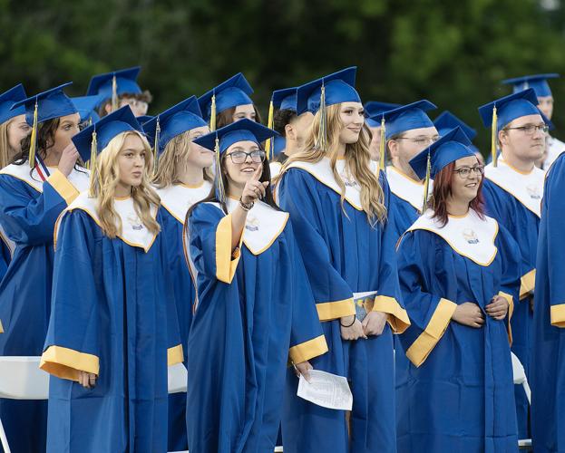 Brother-sister speeches highlight Line Mountain graduation | News ...