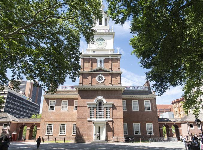 PHOTO GALLERY Independence Hall celebrates America's semiquincentennial ...