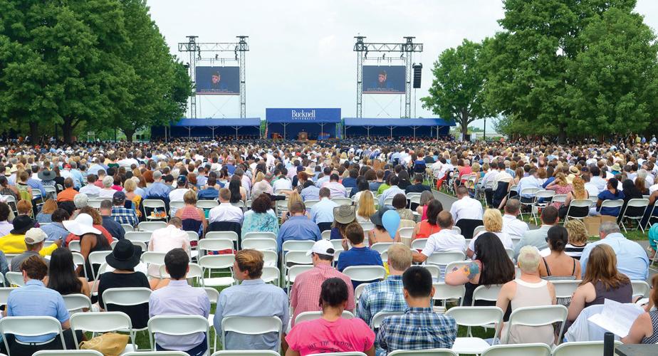 Sunny day, 1,000 degrees at Bucknell ceremony | News | dailyitem.com